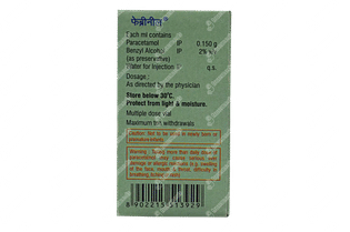 Febrinil Injection 21 Ml - Uses, Side Effects, Dosage, Price | Truemeds
