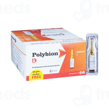 Polybion A Injection 2 Ml - Uses, Side Effects, Dosage, Price | Truemeds