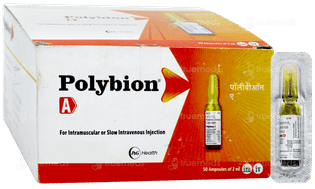 Polybion A Injection 2 Ml - Uses, Side Effects, Dosage, Price | Truemeds