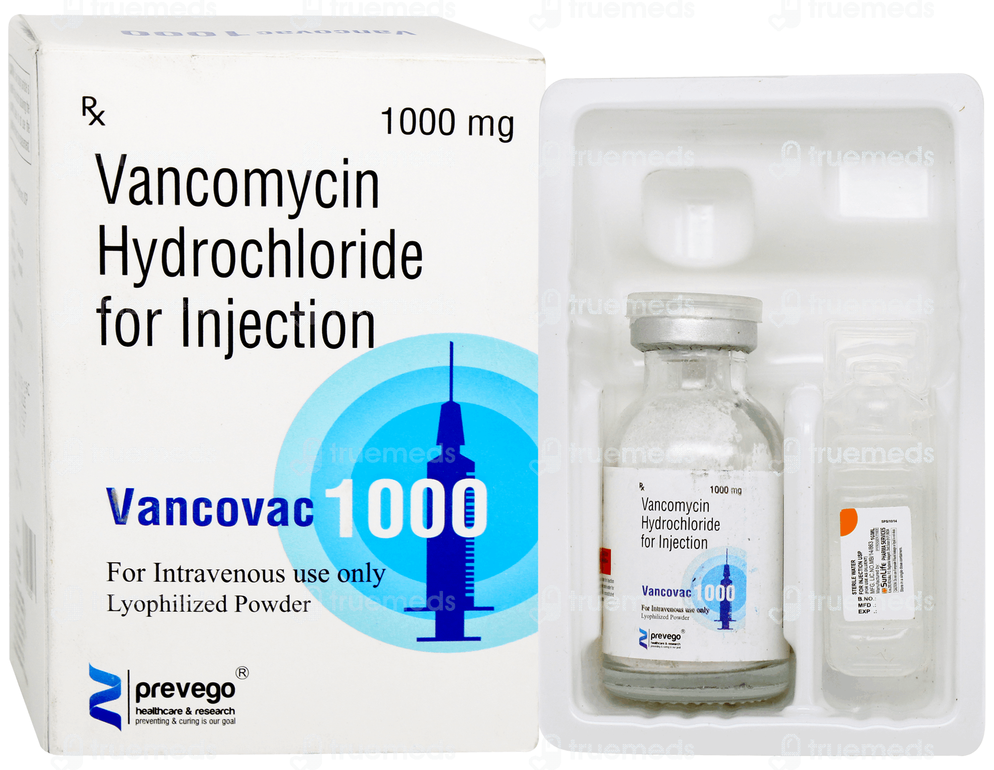 Vancovac 1000 Injection 1 - Uses, Side Effects, Dosage, Price | Truemeds
