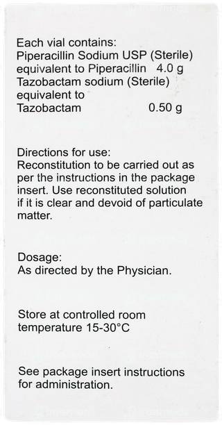 Tazomac 4.5Gm Injection: Uses, Side Effects, Price & Substitutes