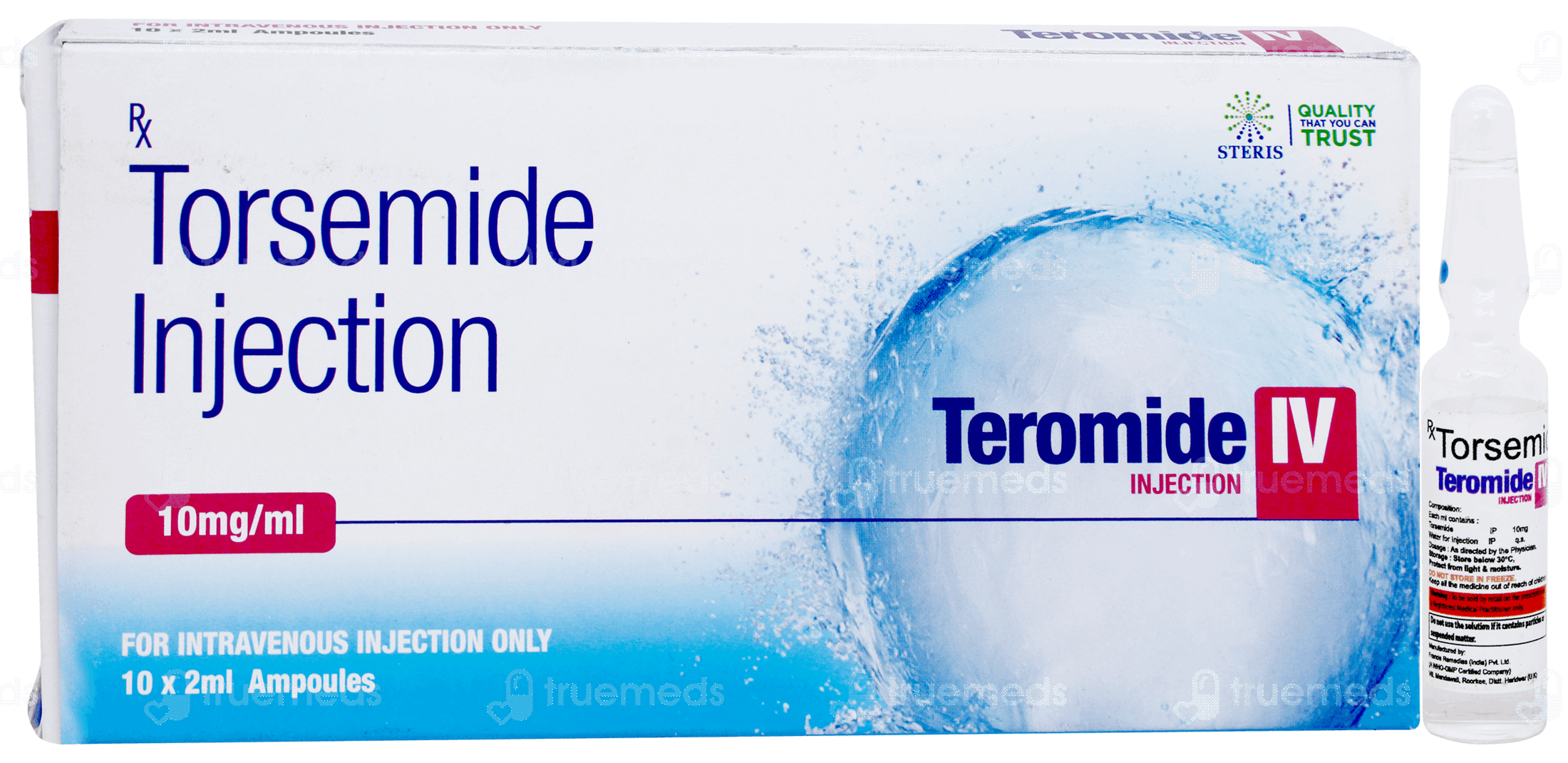 Teromide Iv Injection 2 Ml - Uses, Side Effects, Dosage, Price | Truemeds