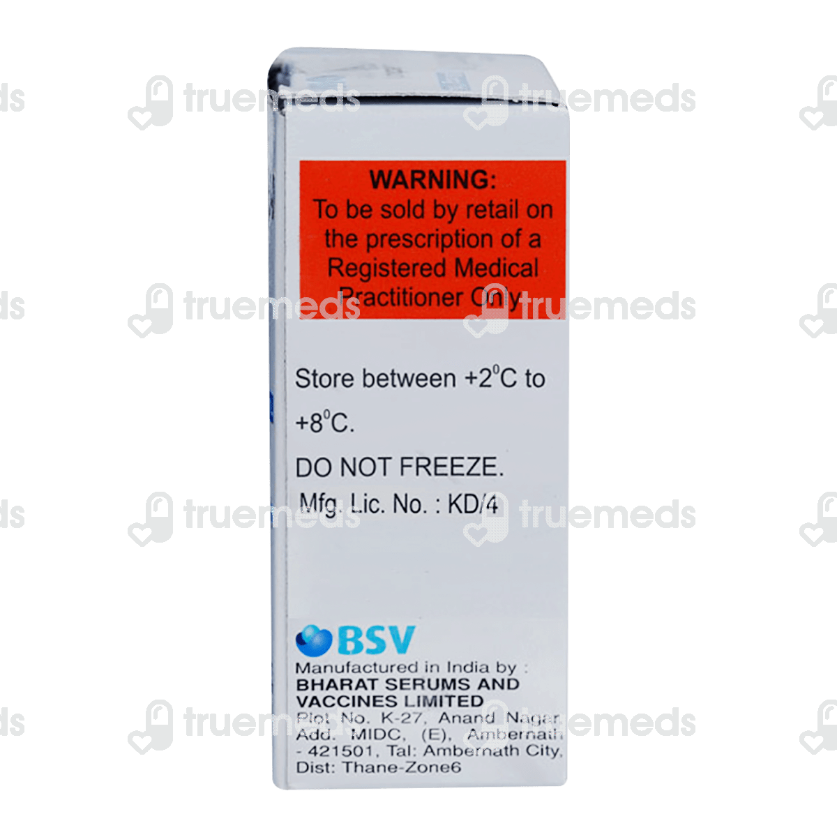 Antid 300 Mcg Injection 1 - Uses, Side Effects, Dosage, Price | Truemeds