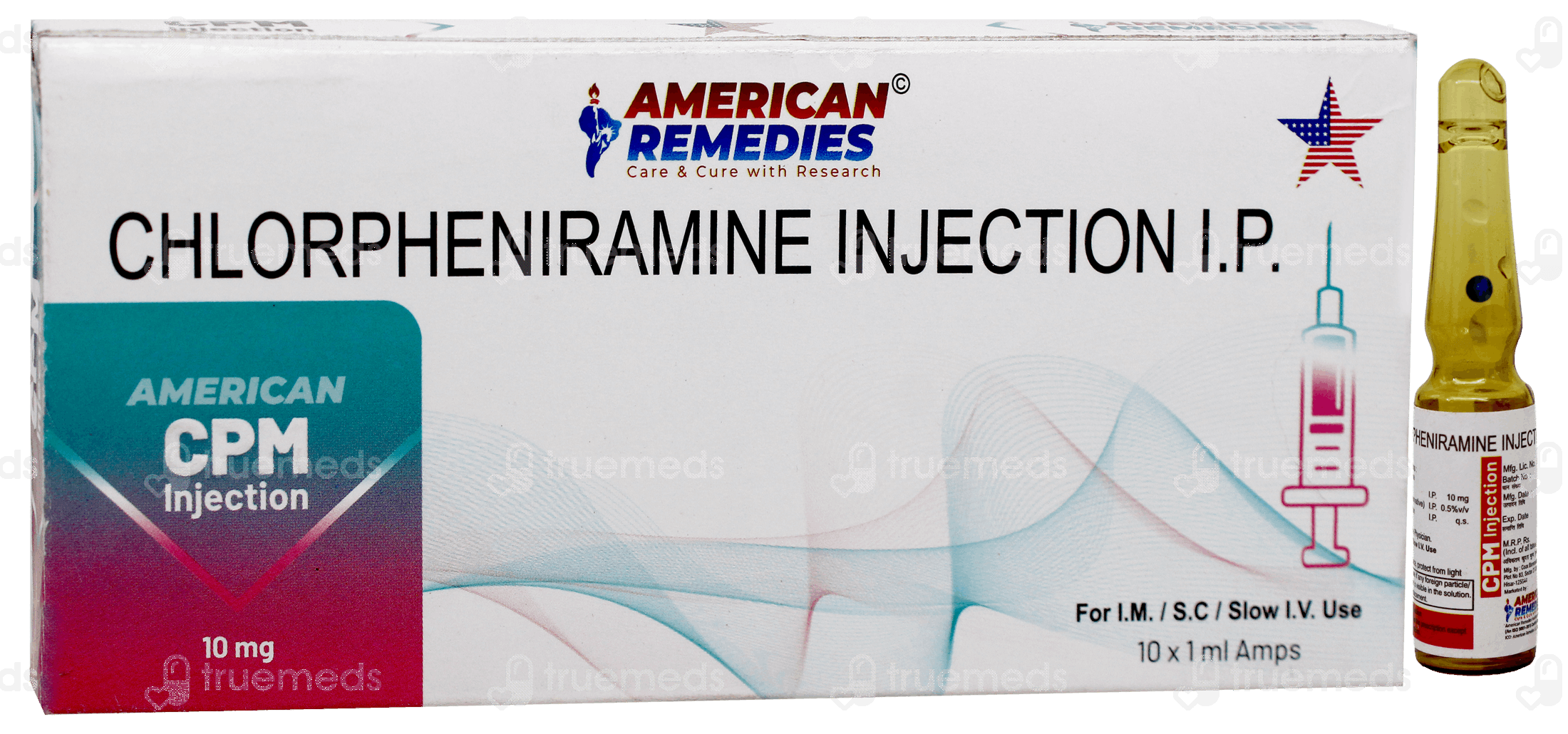Cpm 10 Mg Injection 1 Ml - Uses, Side Effects, Dosage, Price | Truemeds