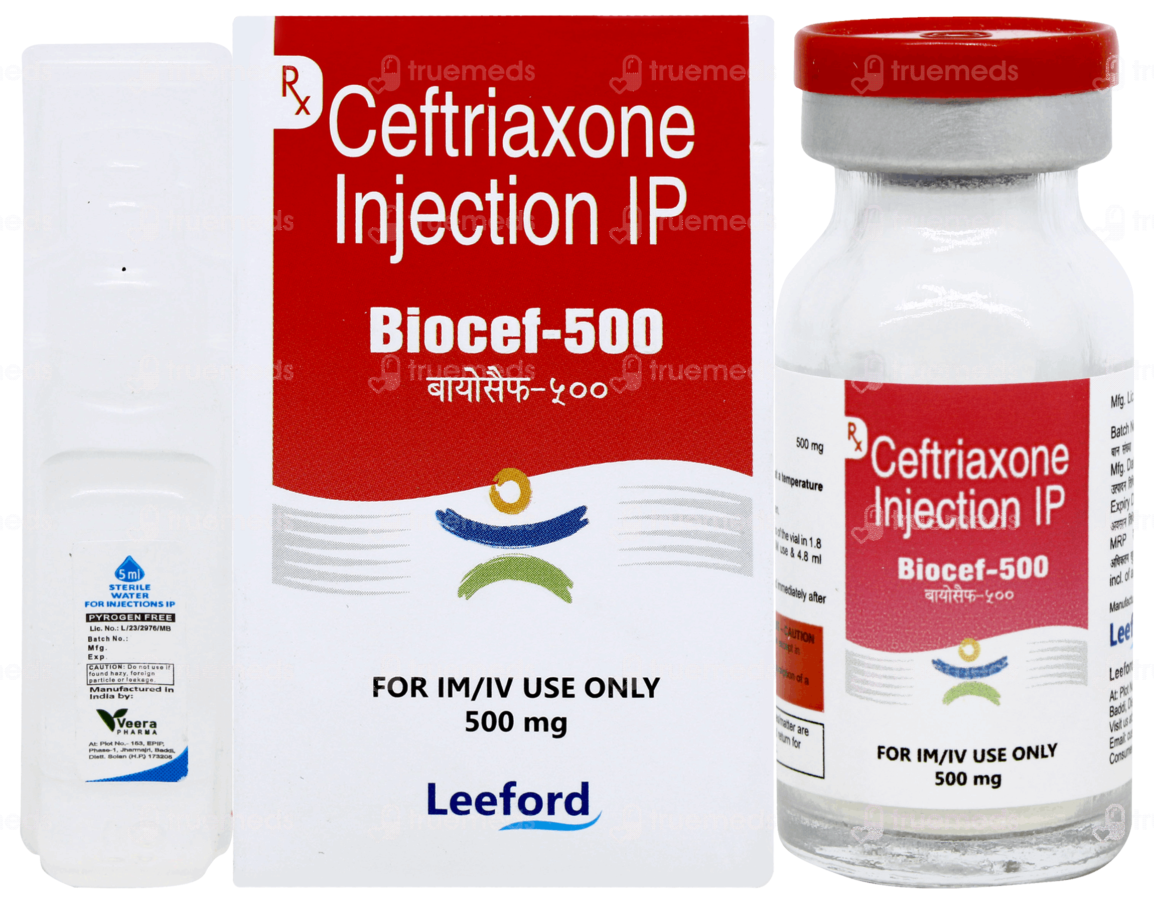 Biocef 500 Mg Injection0 Ml: Uses, Side Effects, Price & Substitutes