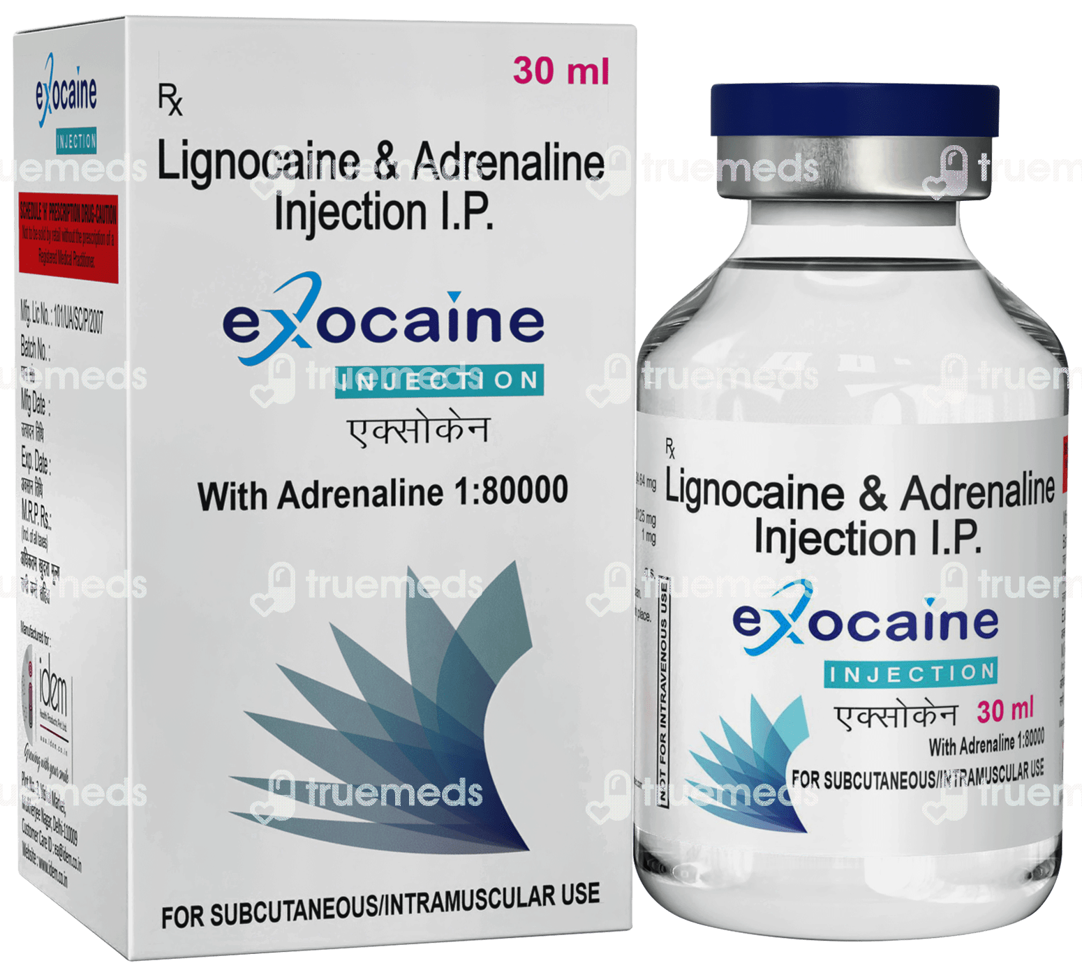Exocaine Injection 30 Ml - Uses, Side Effects, Dosage, Price | Truemeds