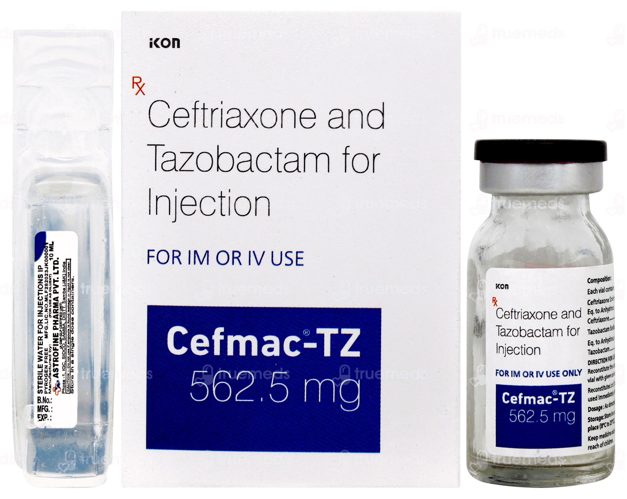 Cefmac Tz 562.5Mg Injection: Uses, Side Effects, Price & Substitutes