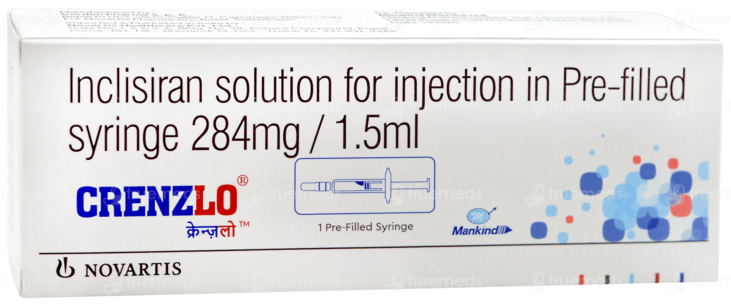 Crenzlo Prefilled Syringe 1 - Uses, Side Effects, Dosage, Price | Truemeds