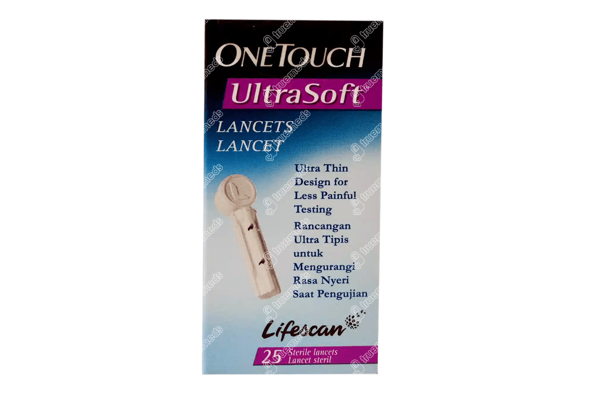 One Touch Ultra Soft Lancets 25 - Uses, Side Effects, Dosage, Price ...