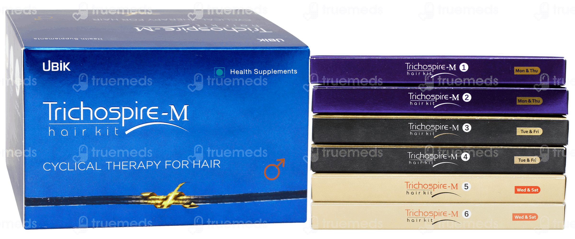 Trichospire M Hair Kit 1 - Uses, Side Effects, Dosage, Price | Truemeds