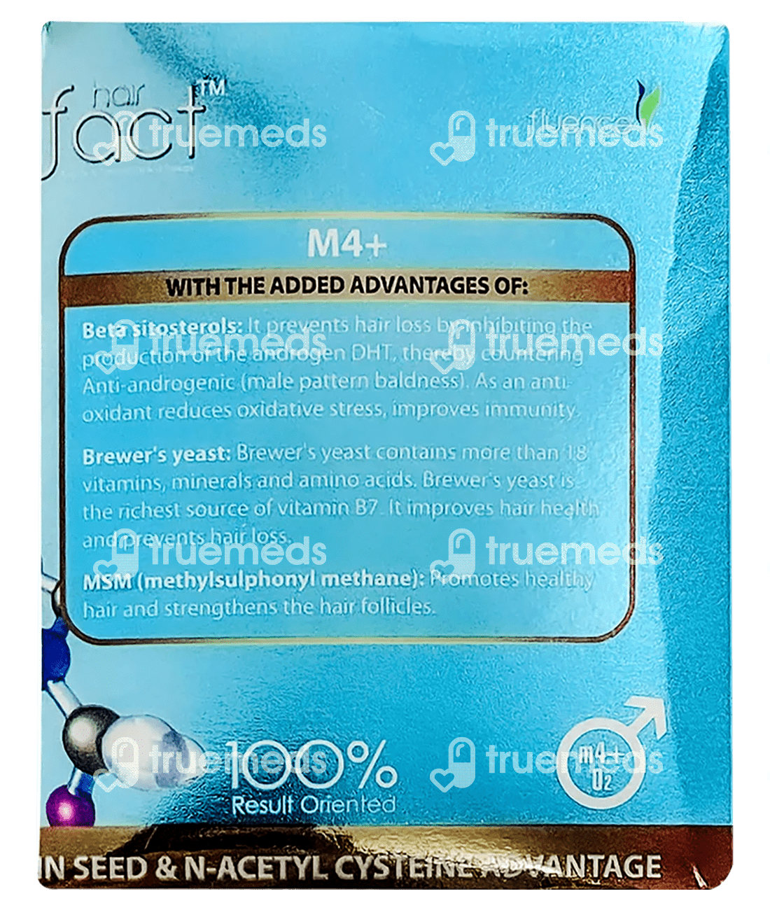 Hair Fact M4 O2 Male Kit 1 - Uses, Side Effects, Dosage, Price | Truemeds
