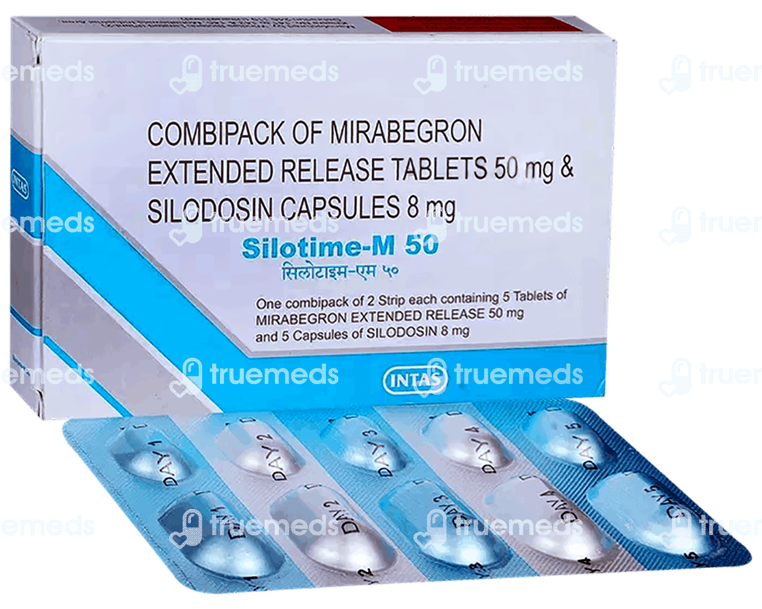 Silotime M 50 Mg Kit 1 - Uses, Side Effects, Dosage, Price | Truemeds