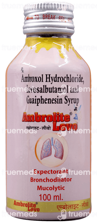 Ambrolite Levo 30150mg Liquid 100 Ml - Uses, Side Effects, Dosage ...