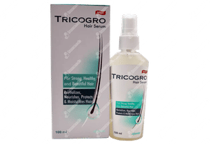 Tricogro Serum New Liquid 100 Ml - Uses, Side Effects, Dosage, Price ...