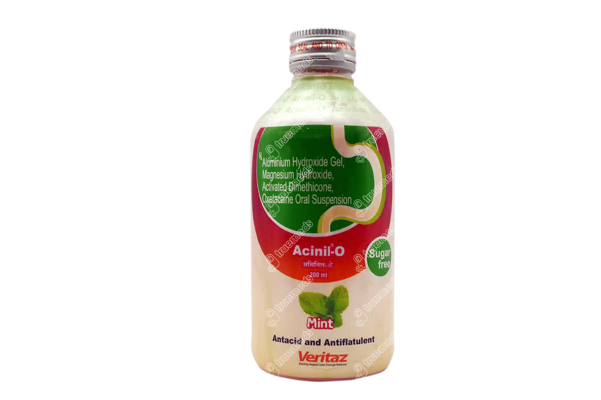 Acinil O Mint Oral Suspension Sf 200 Ml - Uses, Side Effects, Dosage ...
