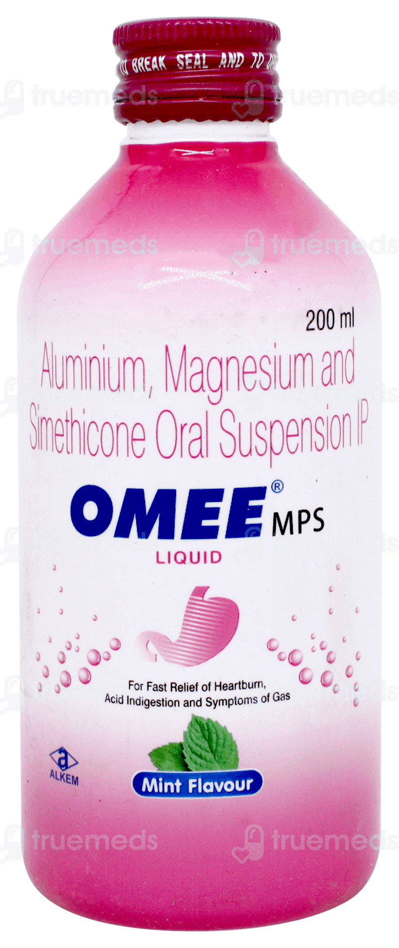 Omee Mps Mint 200/25/200 MG Liquid 200 ML | Order Omee Mps Mint 200/25 ...