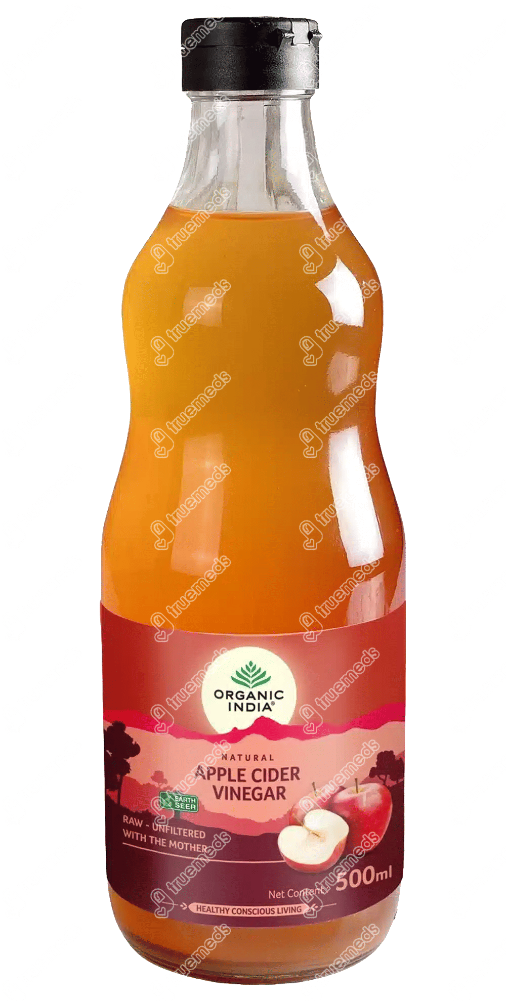 Organic India Apple Cider Vinegar 500 Ml - Uses, Side Effects, Dosage ...