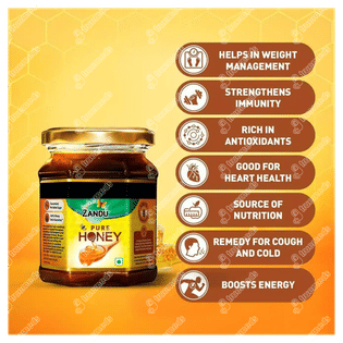 Zandu Pure Honey 250 Gm - Uses, Side Effects, Dosage, Price | Truemeds