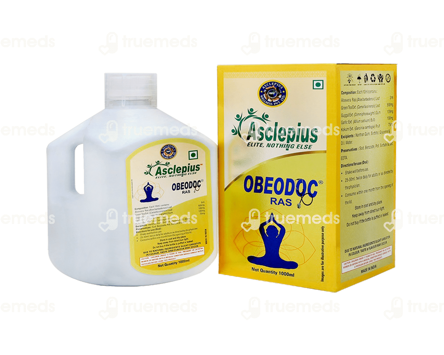 Asclepius Obeodoc Ras 1000 Ml - Uses, Side Effects, Dosage, Price | Truemeds