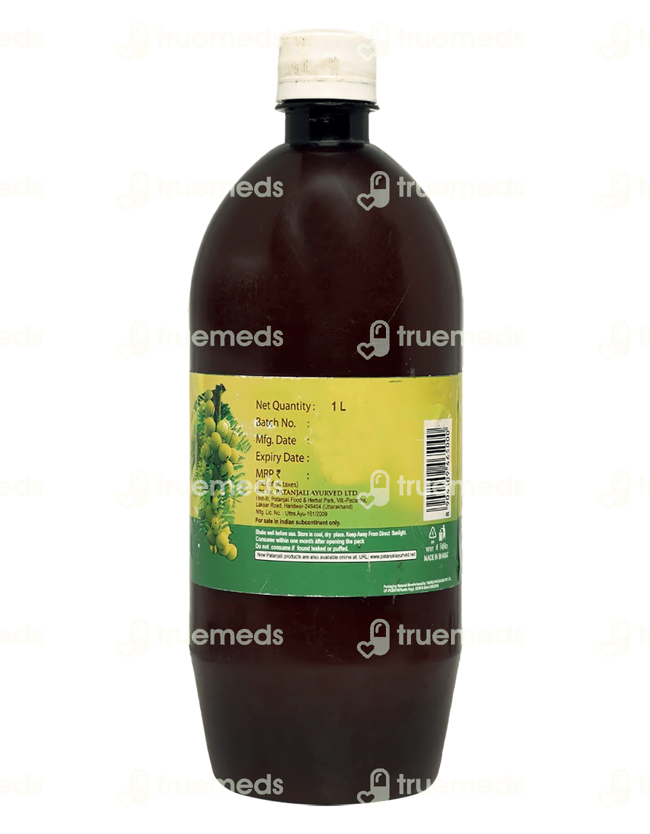 Patanjali Amla Juice 1000 Ml - Uses, Side Effects, Dosage, Price | Truemeds