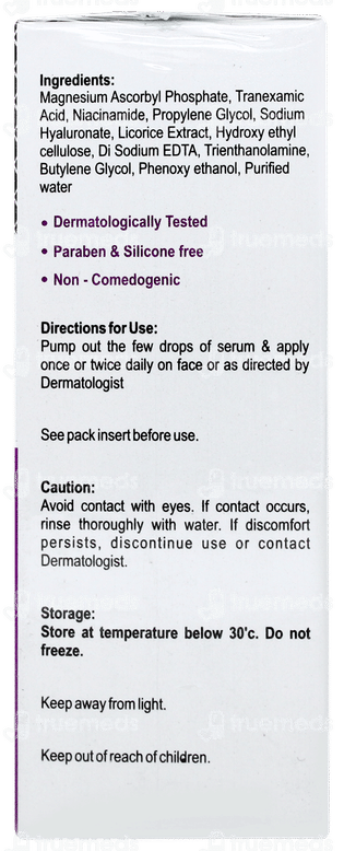 Tyrodin Face Serum 30 Ml - Uses, Side Effects, Dosage, Price | Truemeds