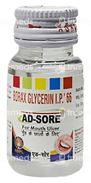Ad Sore Glycerin Liquid 25 Gm - Uses, Side Effects, Dosage, Price ...