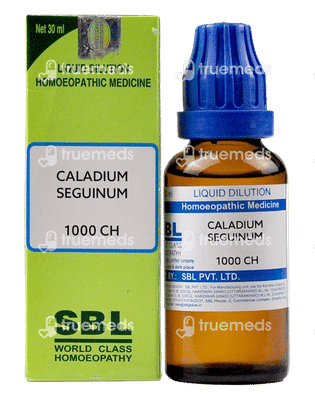 Sbl Caladium Seguinum 1000 Ch Dilution 30 Ml - Uses, Side Effects ...