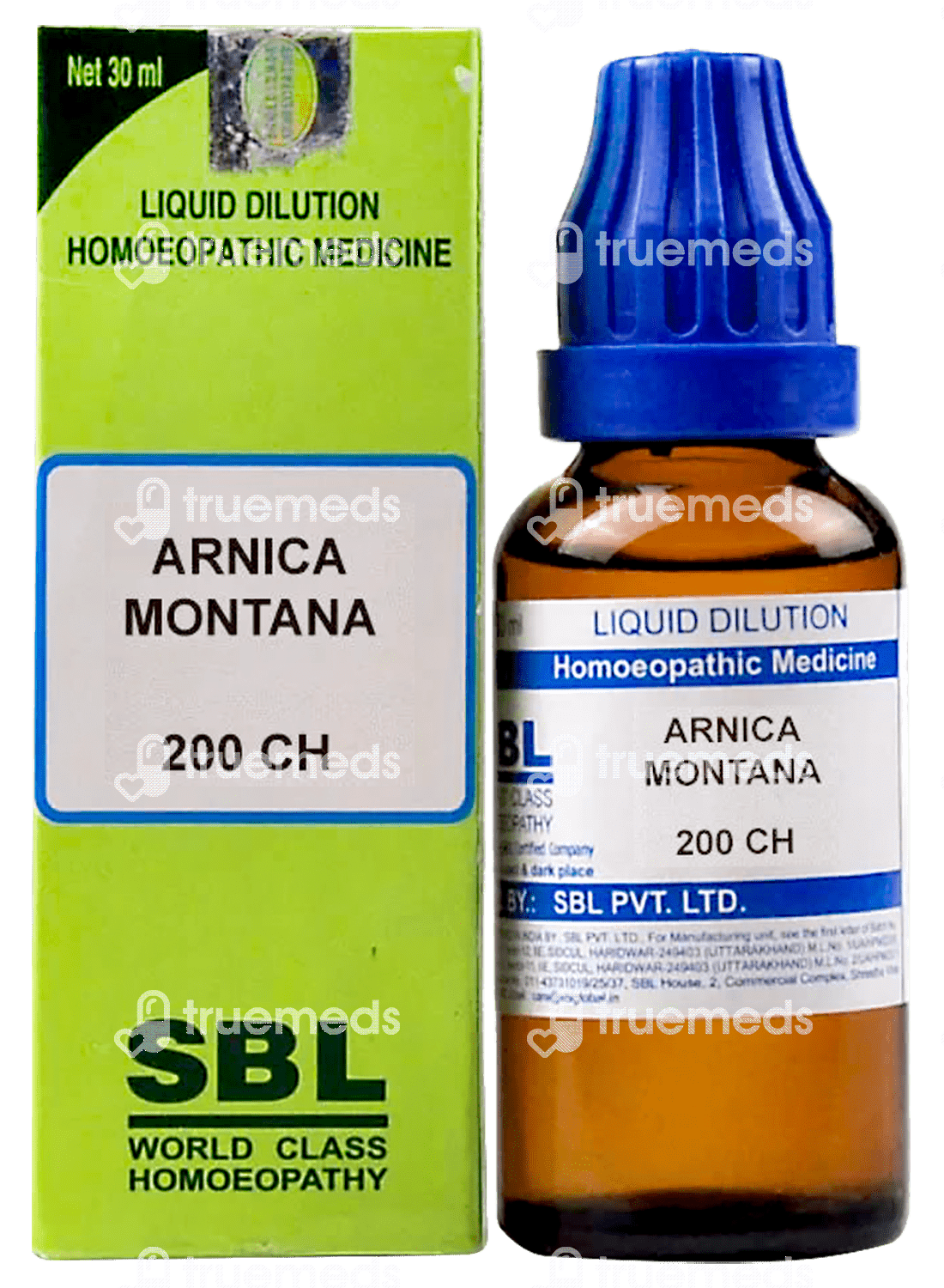Sbl Arnica Montana 200 Ch Dilution 30 Ml - Uses, Side Effects, Dosage ...