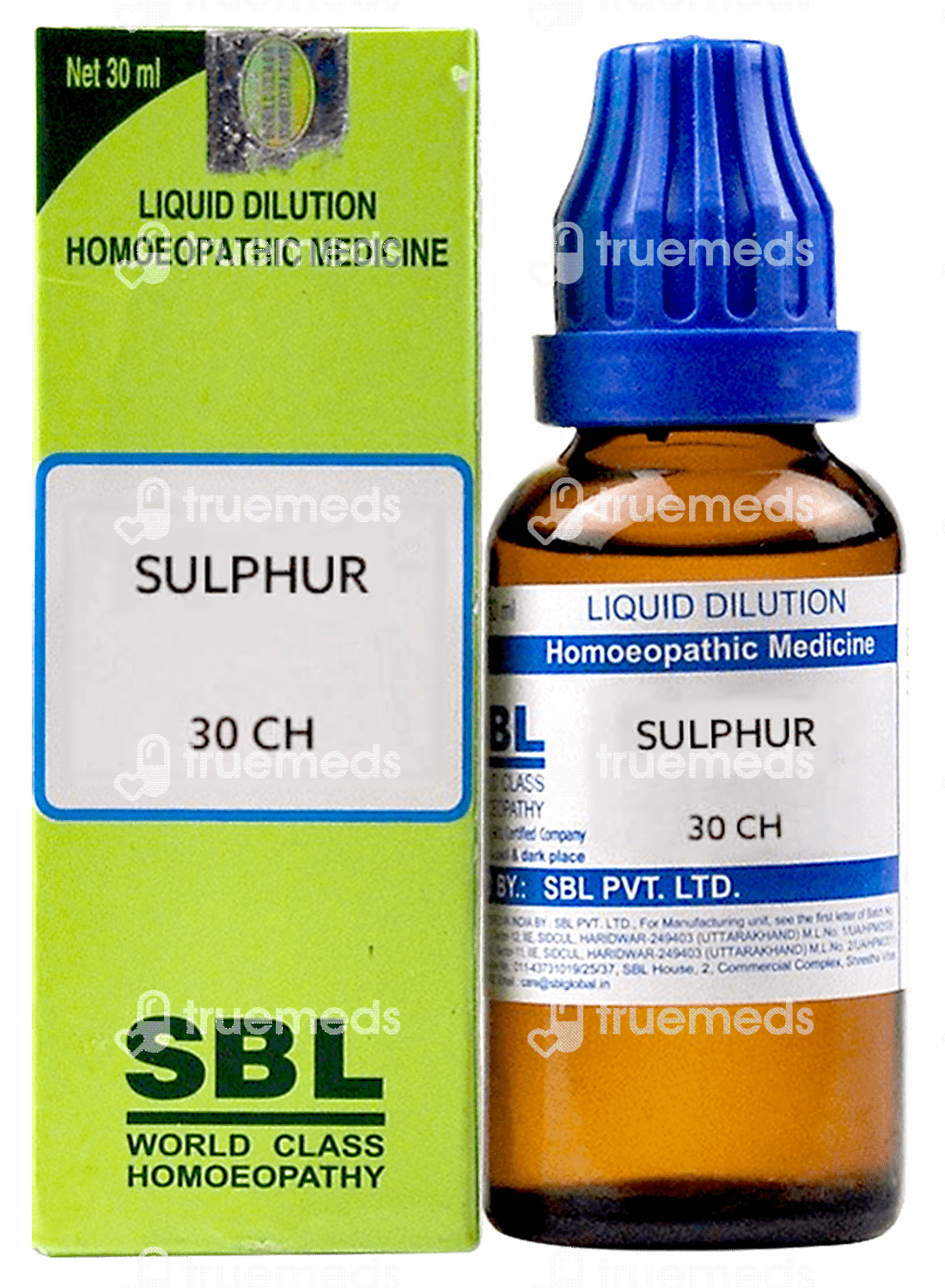 Sbl Sulphur 30 Ch Dilution 30 Ml - Uses, Side Effects, Dosage, Price ...