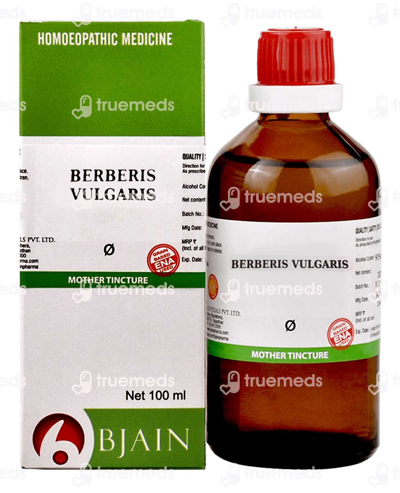 Bjain Berberis Vulgaris Mother Tincture 100 Ml - Uses, Side Effects ...