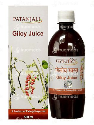 Patanjali Ayurveda Giloy Juice 500 Ml - Uses, Side Effects, Dosage, Price | Truemeds