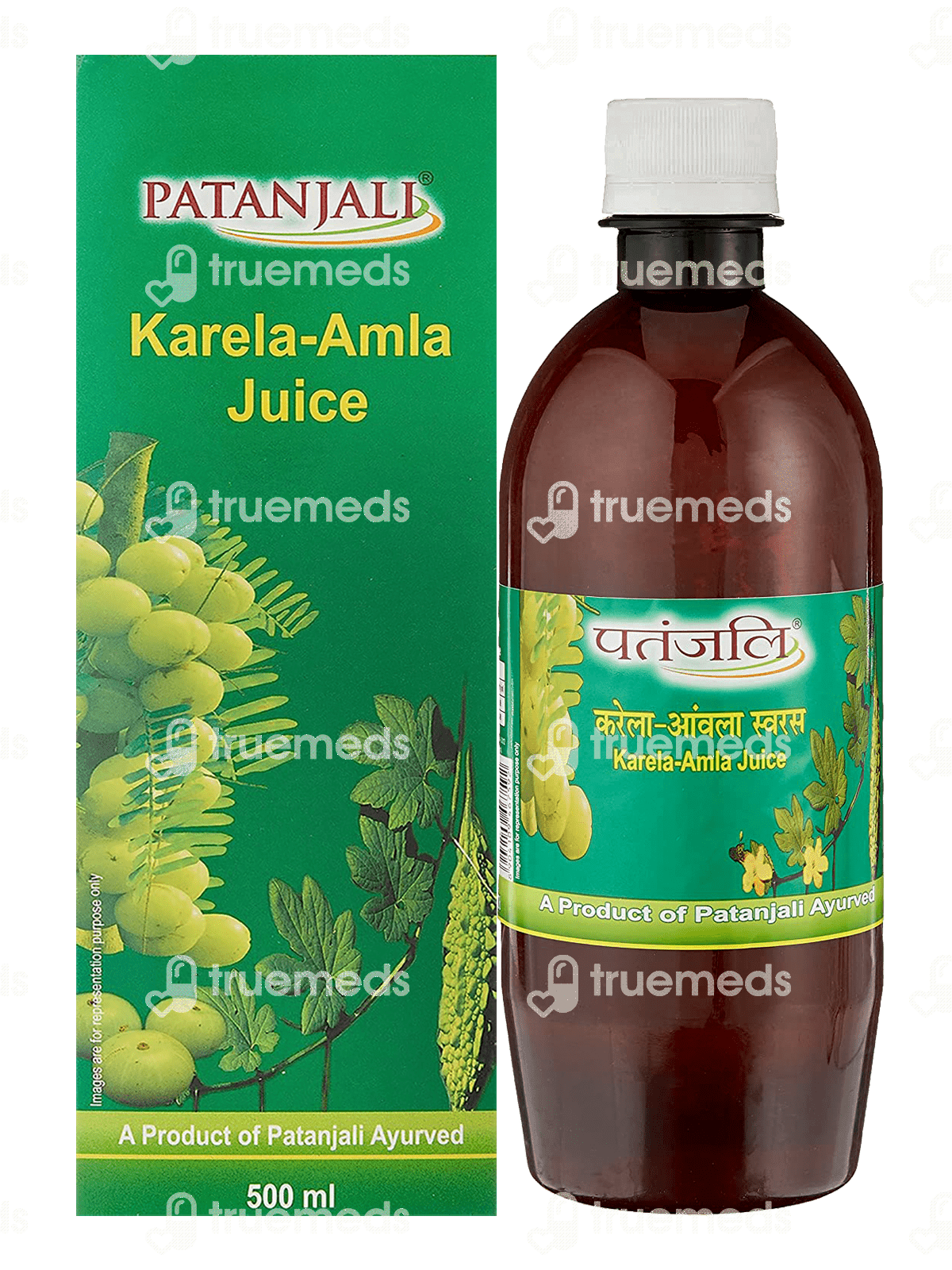 Patanjali Ayurveda Karela Amla Juice 500 Ml - Uses, Side Effects, Dosage, Price | Truemeds