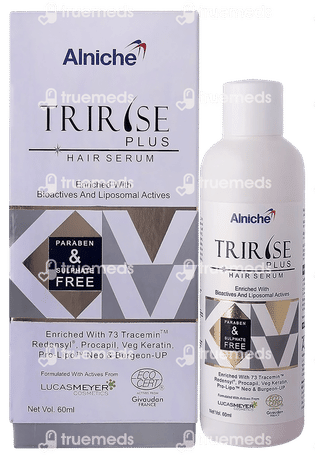 Tririse Plus Hair Serum 60 Ml - Uses, Side Effects, Dosage, Price | Truemeds