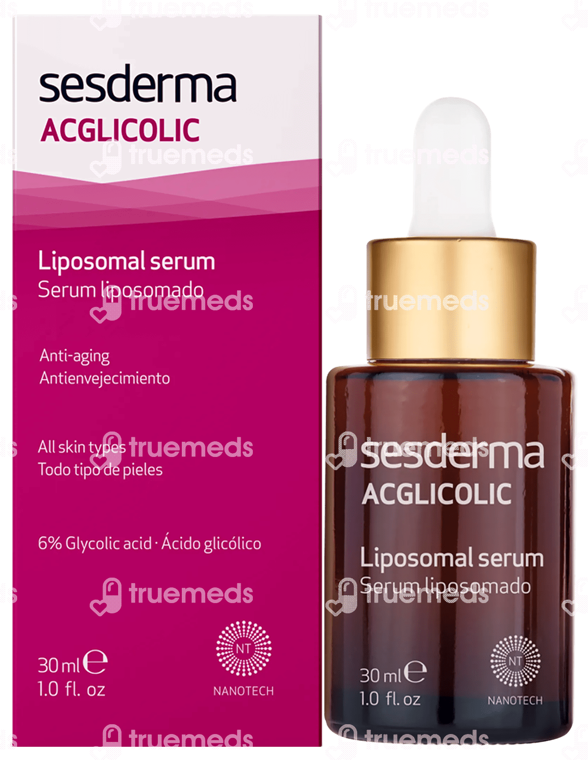Sesderma Acglicolic Liposomal Serum 30 Ml - Uses, Side Effects, Dosage ...
