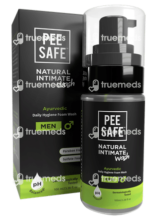 Pee Safe Natural Intimate Wash With Ayurveda Extracts For Man 100 Ml ...