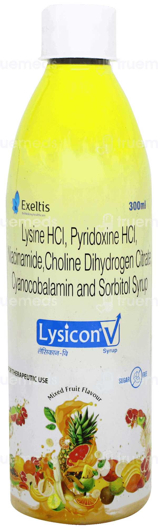 Lysicon V Liquid 300 Ml - Uses, Side Effects, Dosage, Price | Truemeds
