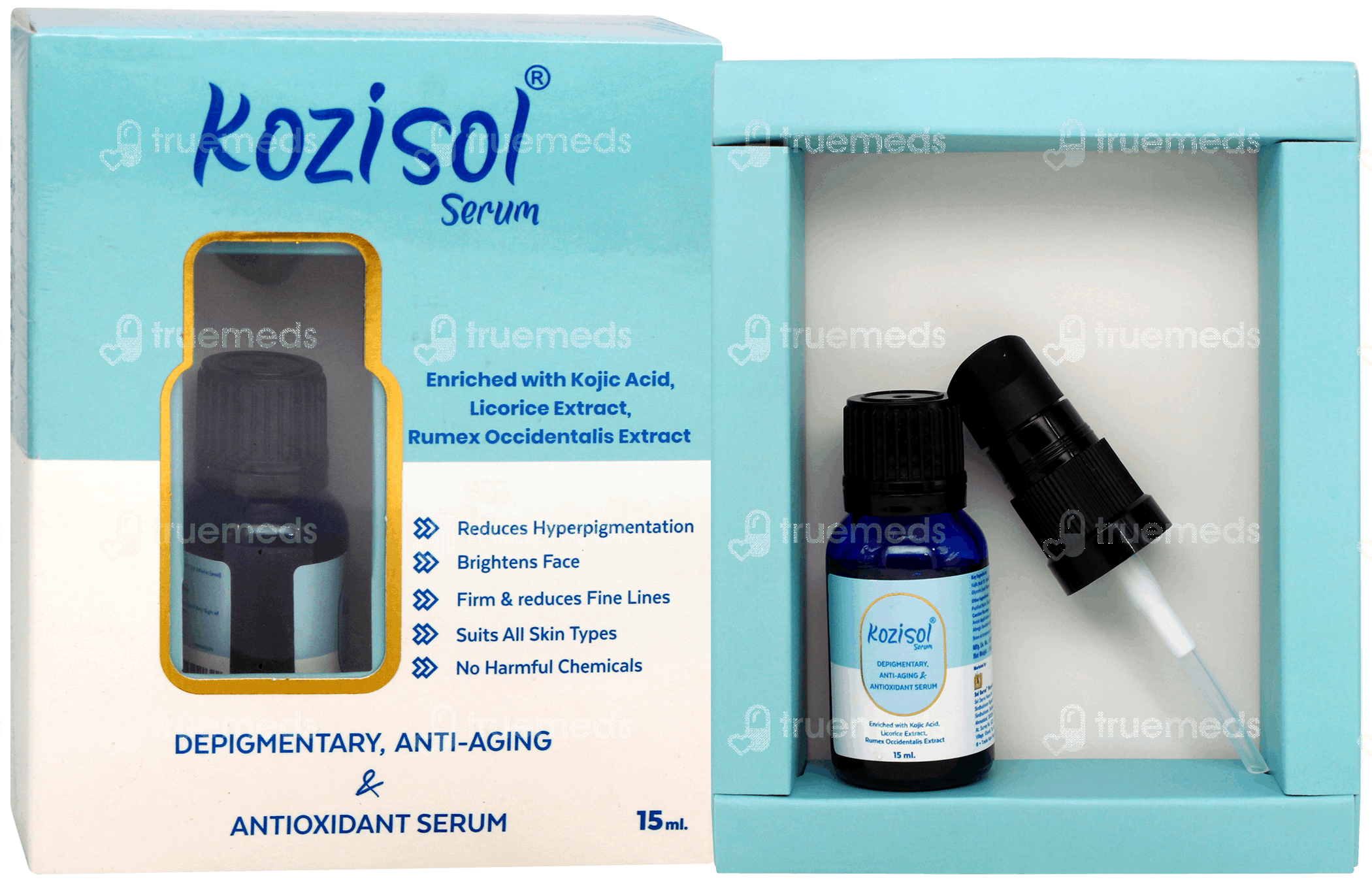 Kozisol Serum 15 Ml - Uses, Side Effects, Dosage, Price | Truemeds