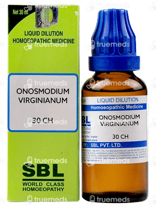 Sbl Onosmodium Virginianum 30 Ch Dilution 30 Ml - Uses, Side Effects ...