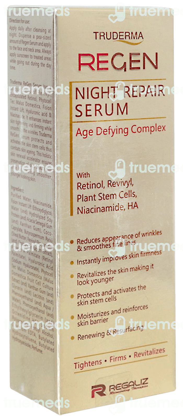 Regaliz Regen Night Repair Serum 50 Ml - Uses, Side Effects, Dosage ...