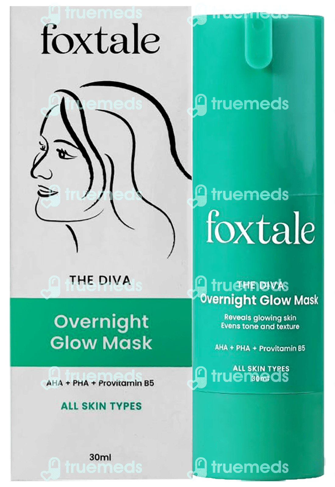 Foxtale The Diva Overnight Glow Mask 30 Ml - Uses, Side Effects, Dosage ...