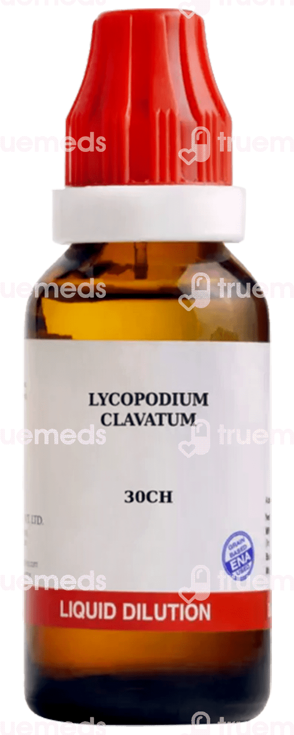 Bjain Lycopodium Clavatum 30 Ch Dilution 100 Ml - Uses, Side Effects ...