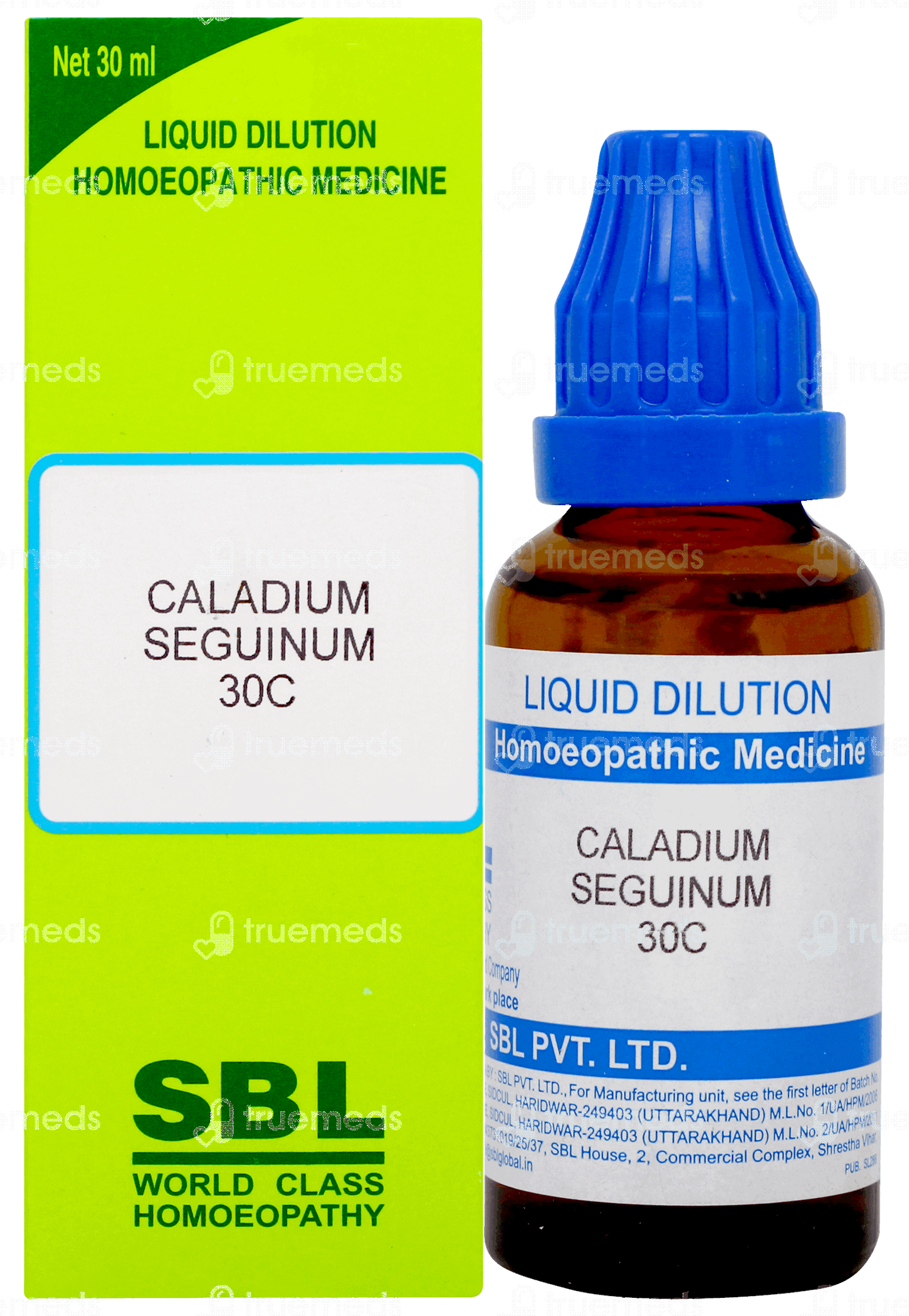 Sbl Caladium Seguinum 30 C Dilution 30 Ml - Uses, Side Effects, Dosage ...