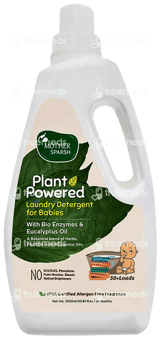Mother Sparsh Plant Powered Laundry Detergent 1000ml - Uses, Side ...