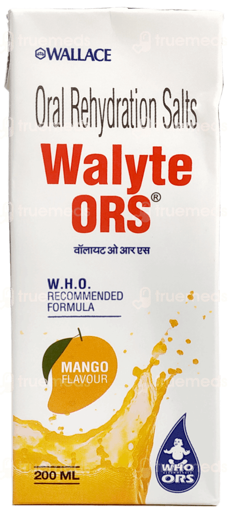 Walyte Ors Mango Flavour Ready To Drink 200ml - Uses, Side Effects ...