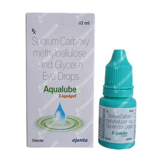 Aqualube Liquigel 05 Eyedrops 10 Ml - Uses, Side Effects, Dosage, Price ...
