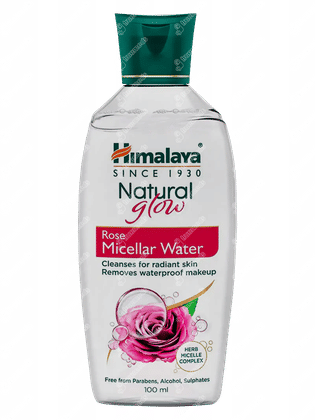 Himalaya Natural Glow Rose Miceller Water 100 Ml - Uses, Side Effects ...