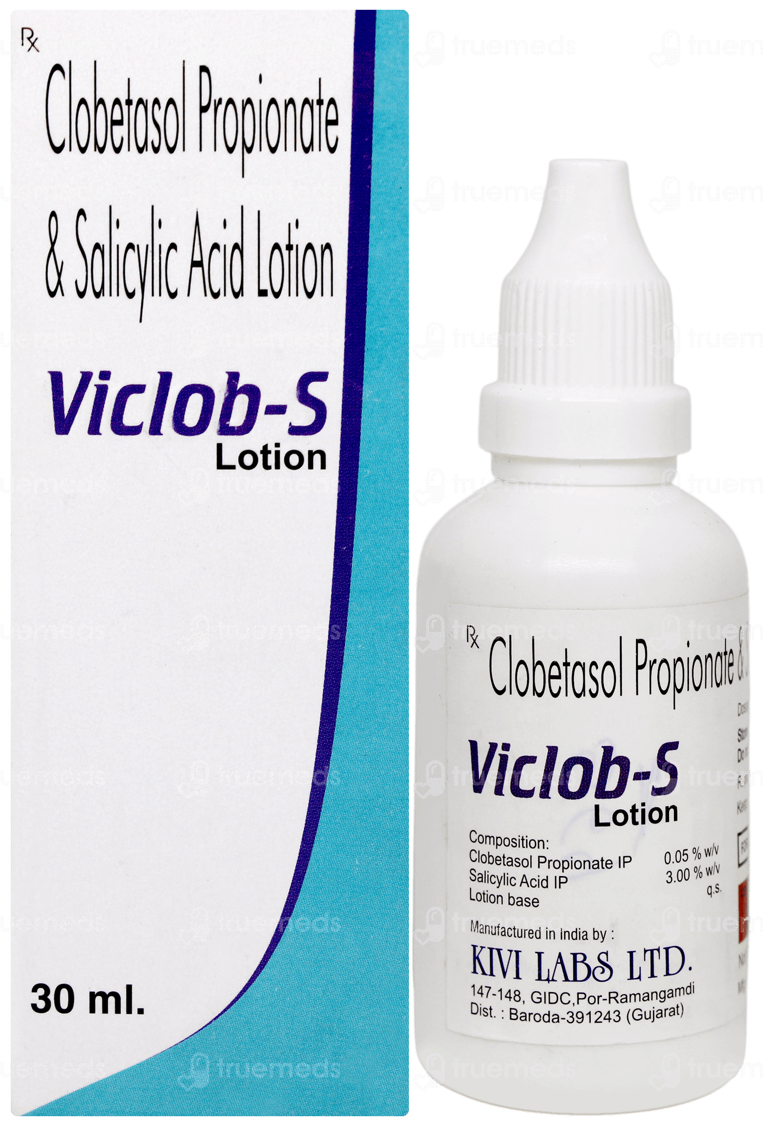 Viclob S Lotion 30 Ml - Uses, Side Effects, Dosage, Price | Truemeds