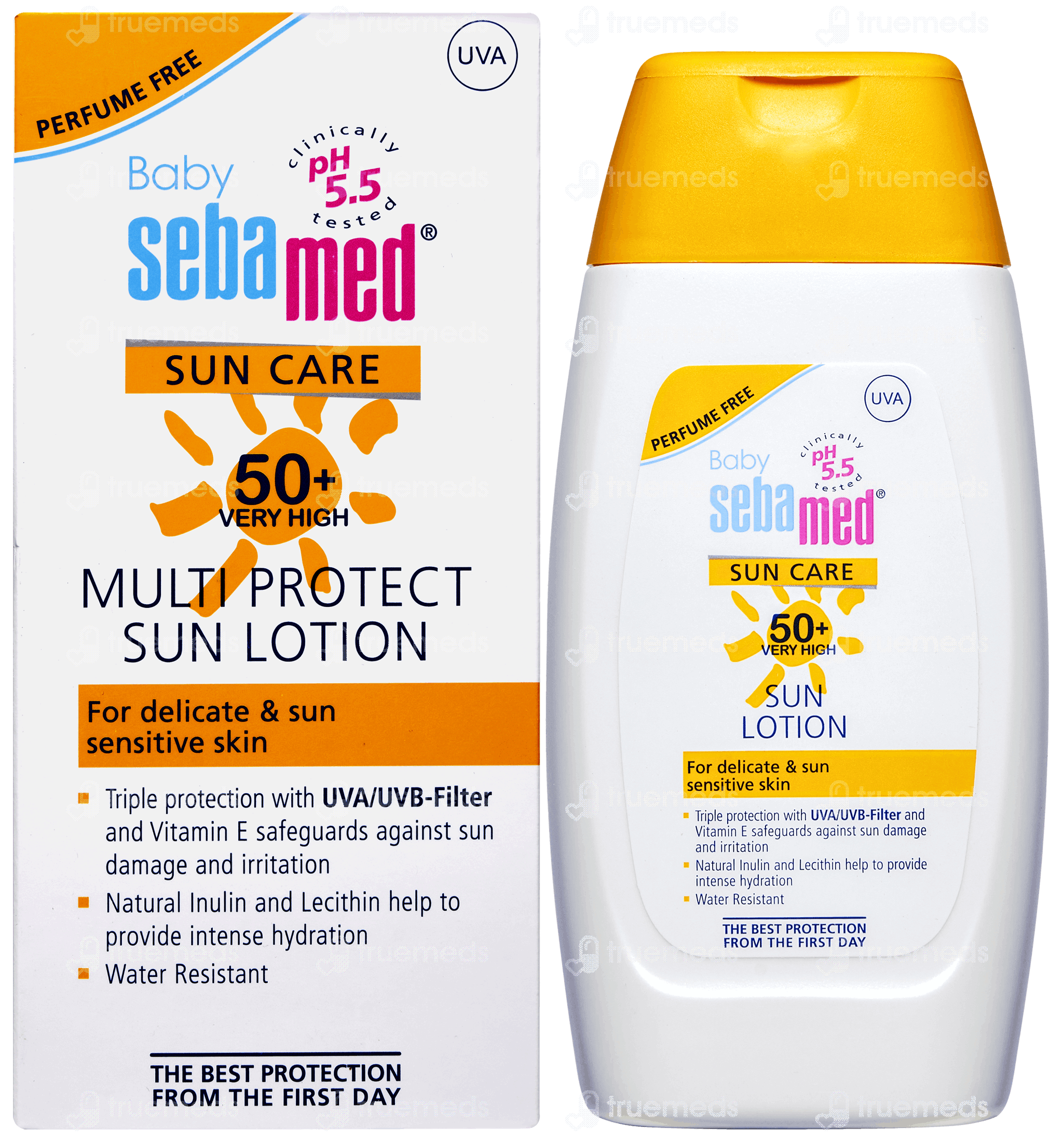 Sebamed Baby Sun Lotion Spf 50 Lotion 200 Ml - Uses, Side Effects ...