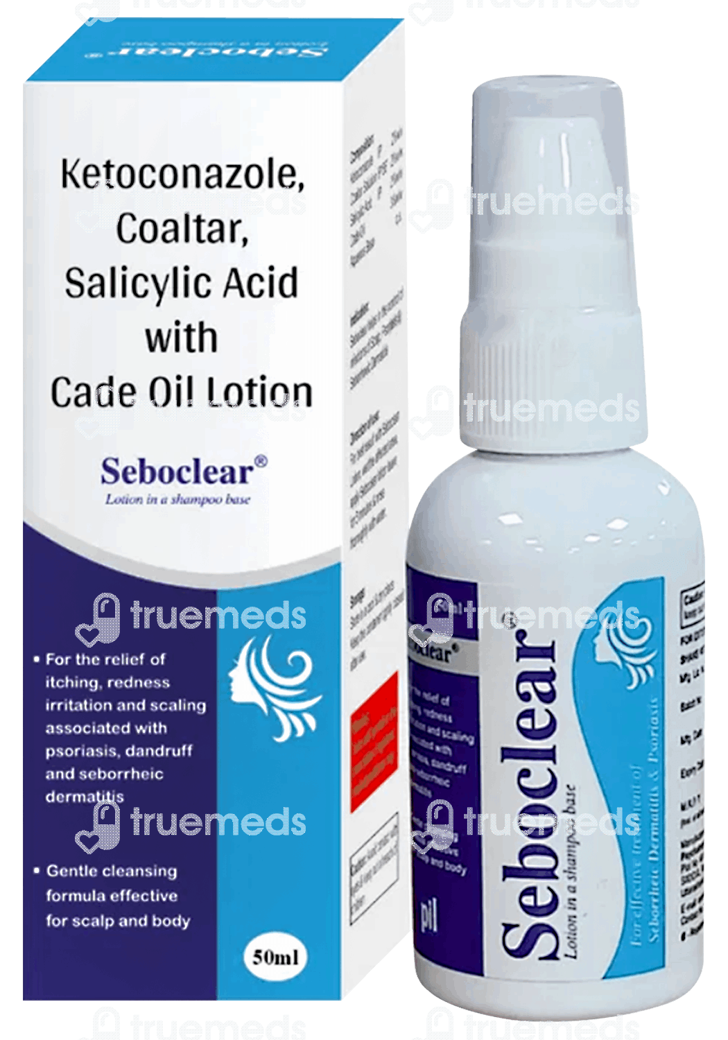 Seboclear Lotion 50 Ml - Uses, Side Effects, Dosage, Price | Truemeds