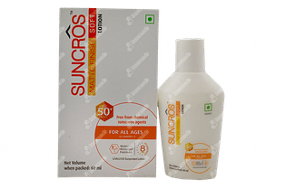 Suncros Soft Lotion 60 Ml - Uses, Side Effects, Dosage, Price | Truemeds